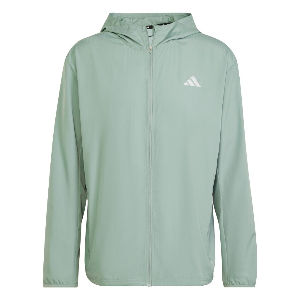 adidas Run It Jacket M - miesten tuulitakki (vihreä) | Budget Sport