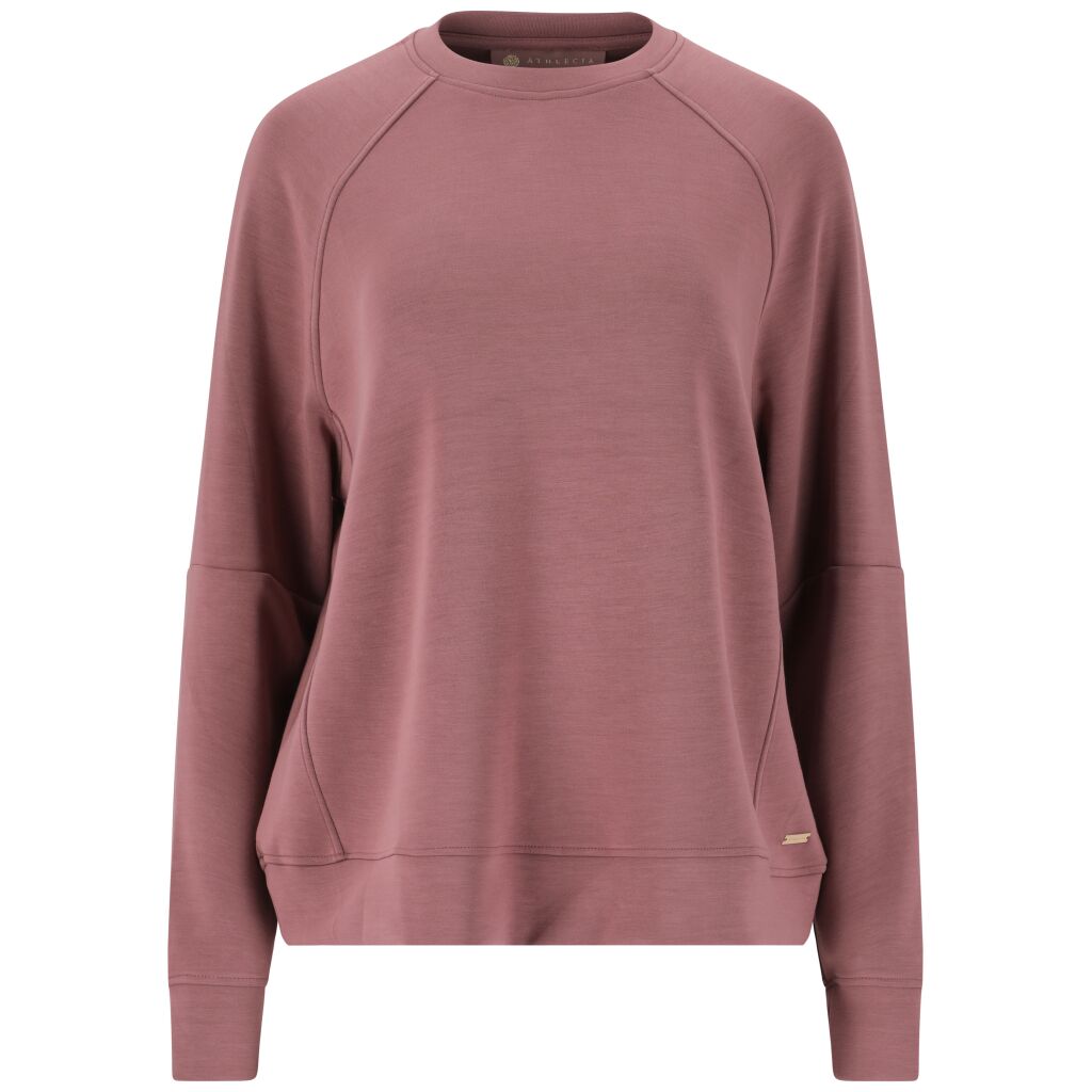 Athlecia Jacey W Crew Neck - naisten pitkähihainen paita (rosa)