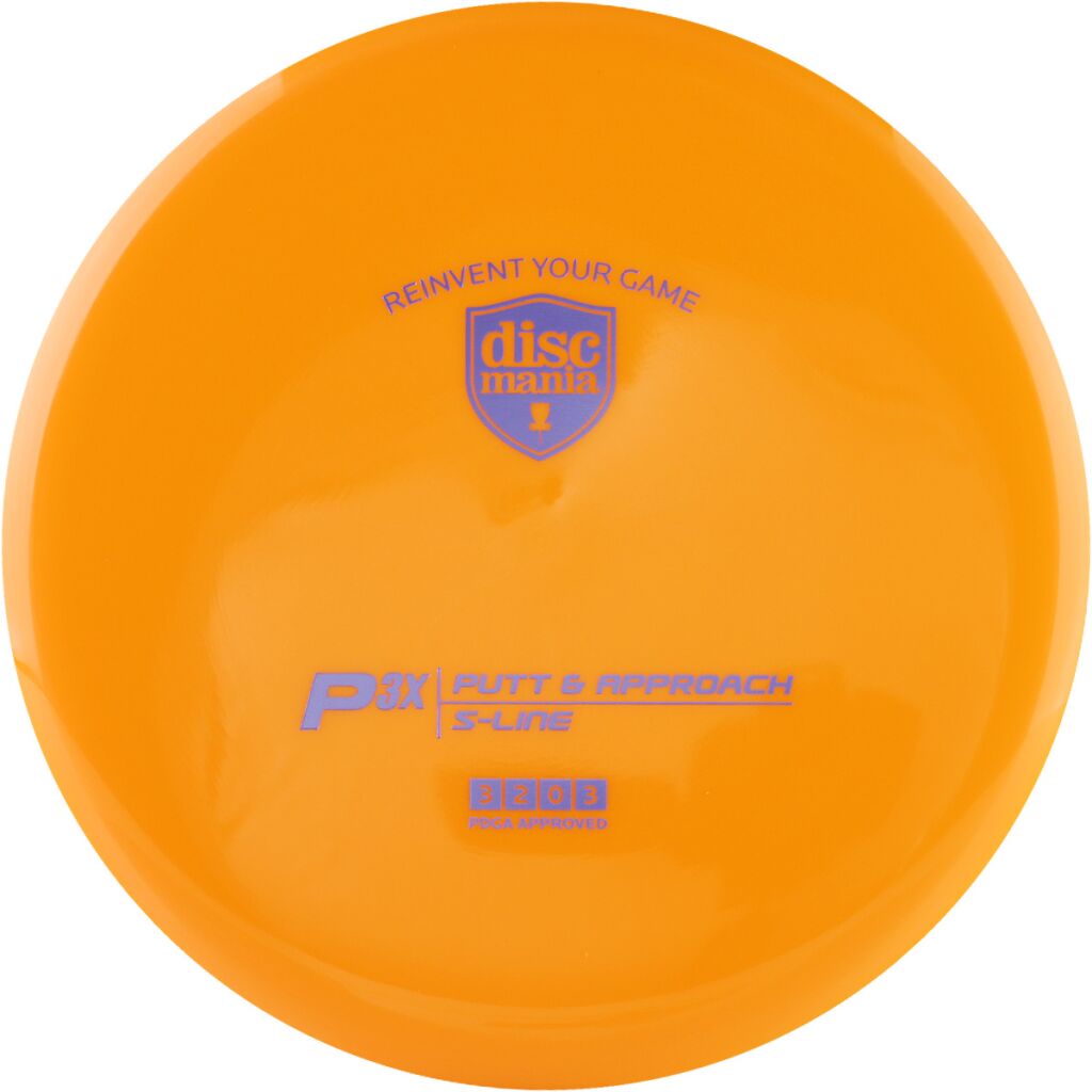 Discmania S-line P3X Orange - frisbeegolf putteri (oranssi) | Budget Sport