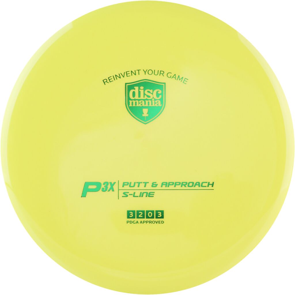Discmania S-line P3X Yellow - frisbeegolf putteri (keltainen) | Budget ...
