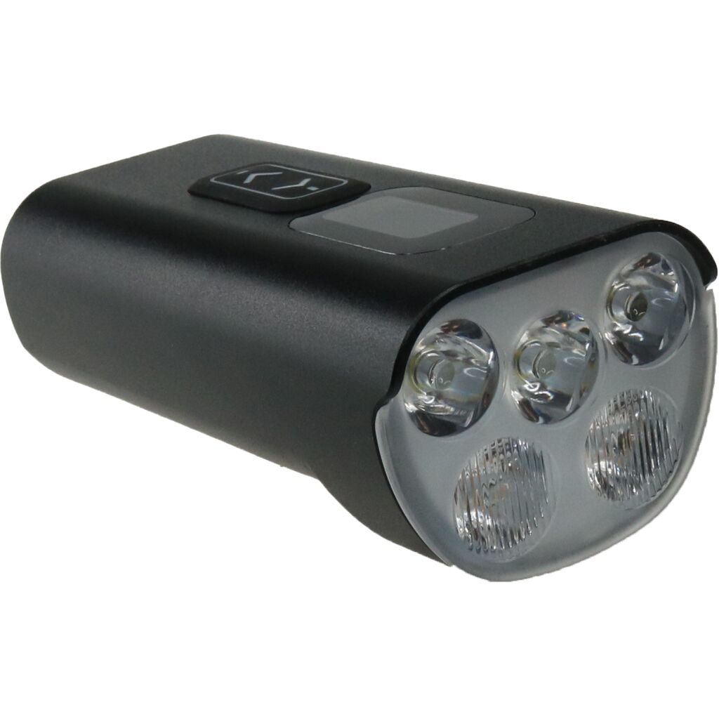 Halo Omega 2000lm USB-ladattava etuvalo - pyörävalo (musta)