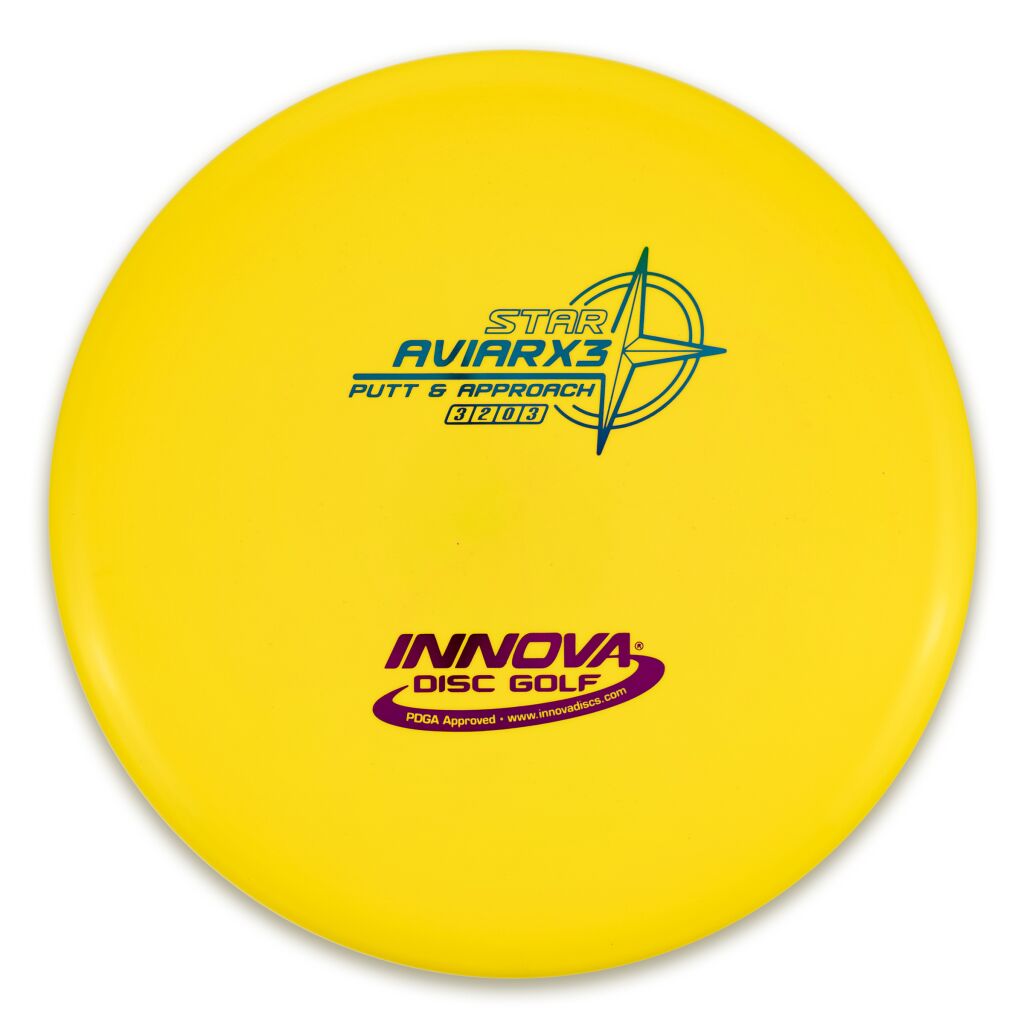 Innova Innova Star Aviar X3 - frisbeegolf putteri (väritön) | Budget Sport