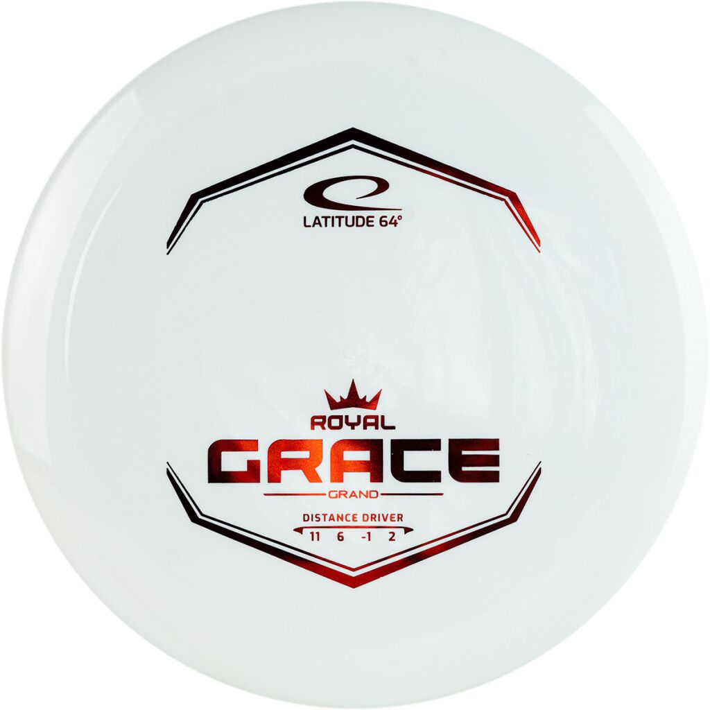 Latitude Grand Grace White - frisbeegolf pituusdraiveri (valkoinen ...