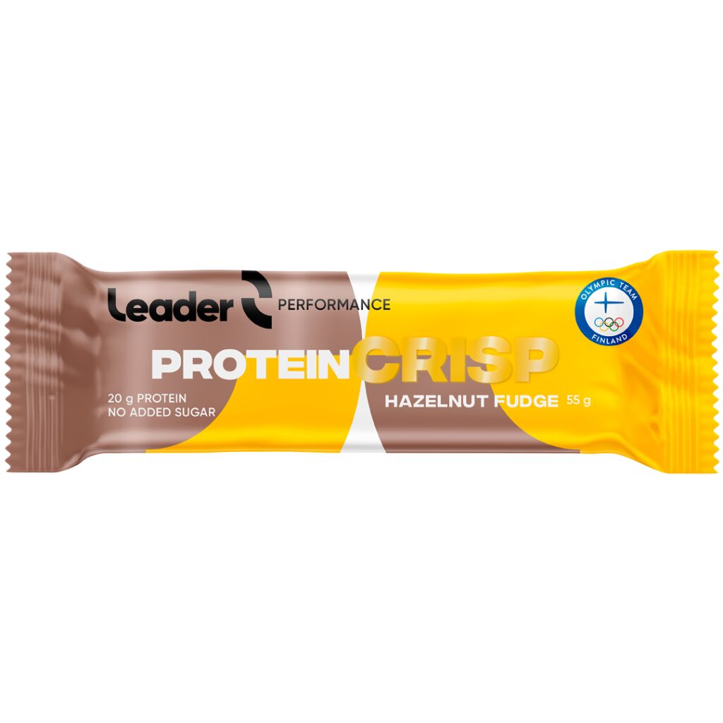 Leader Performance Performance Crisp Hazelnut Fudge 55g - patukka ...