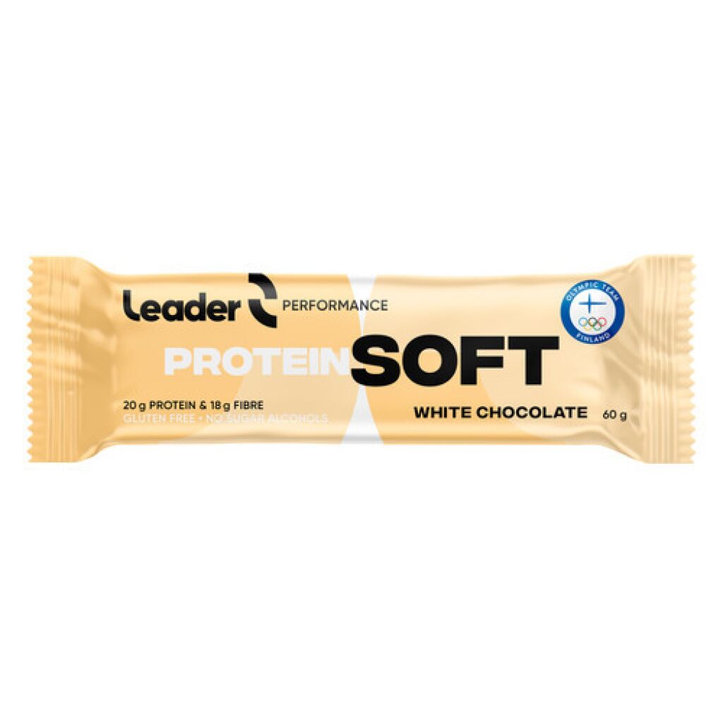 Leader SoftBar Crispy White Chocolate 60g - patukka (väritön) | Budget ...