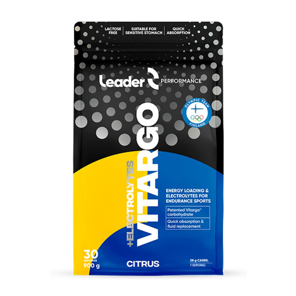 Leader Performance Vitargo + Electrolytes Sitrus 900g - hiilihydraatti ...