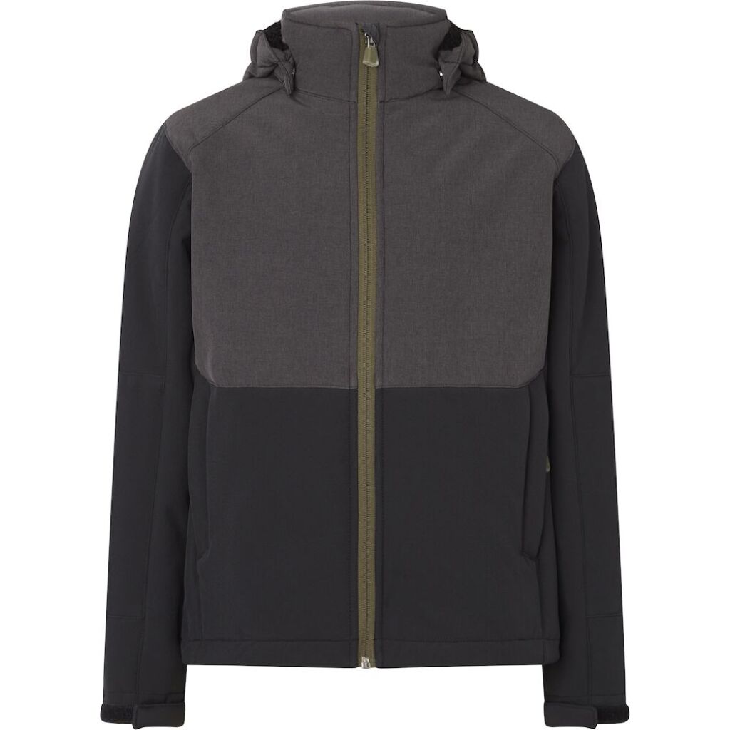 McKINLEY Loolu Softshell Jacket Jr - lasten softshelltakki (musta ...
