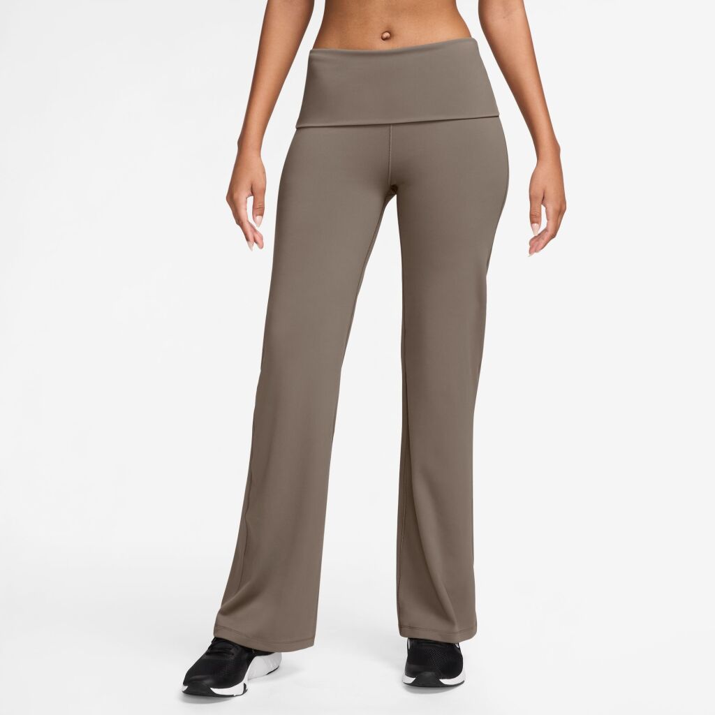 Nike W Dri-FIT High-Waisted Fold-Over Pants N - naisten pitkät trikoot ...