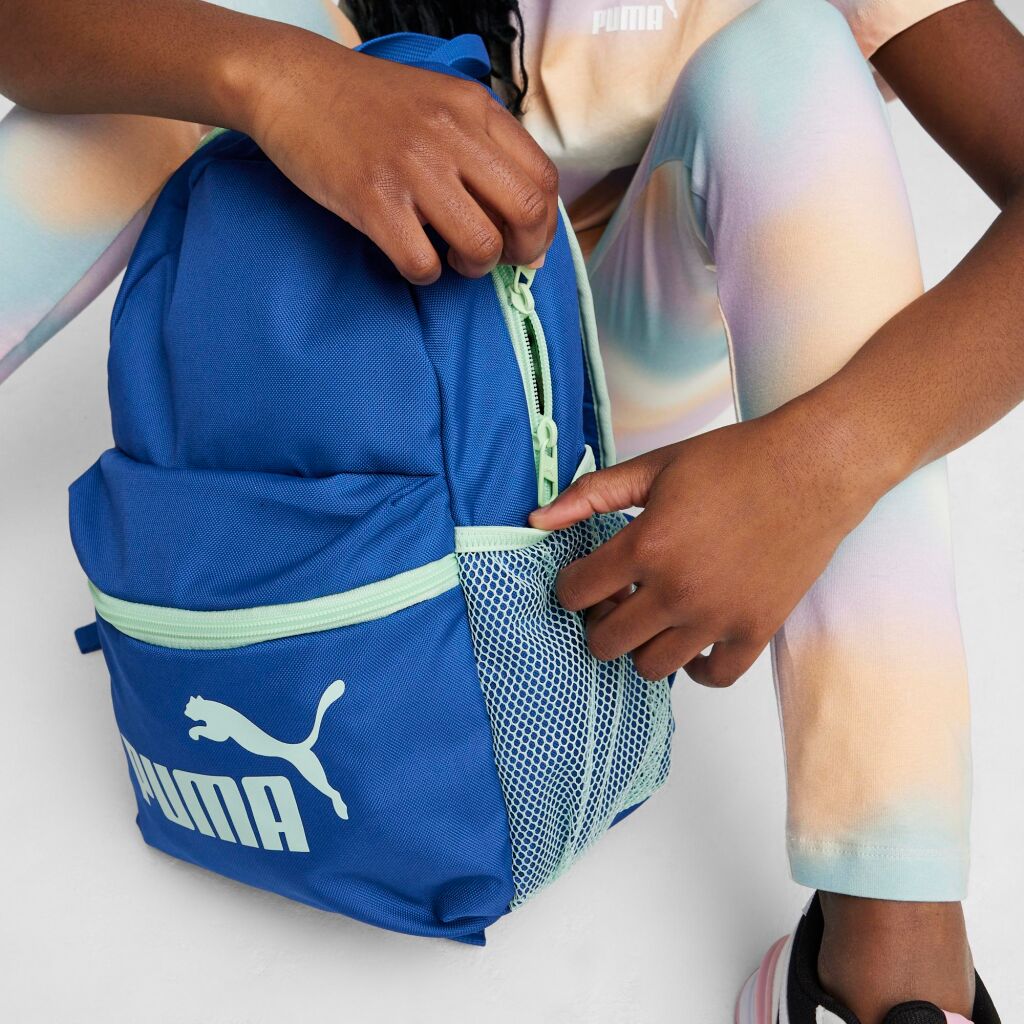 Puma Phase Small Backpack Jr - lasten päiväreppu (sininen) | Budget Sport