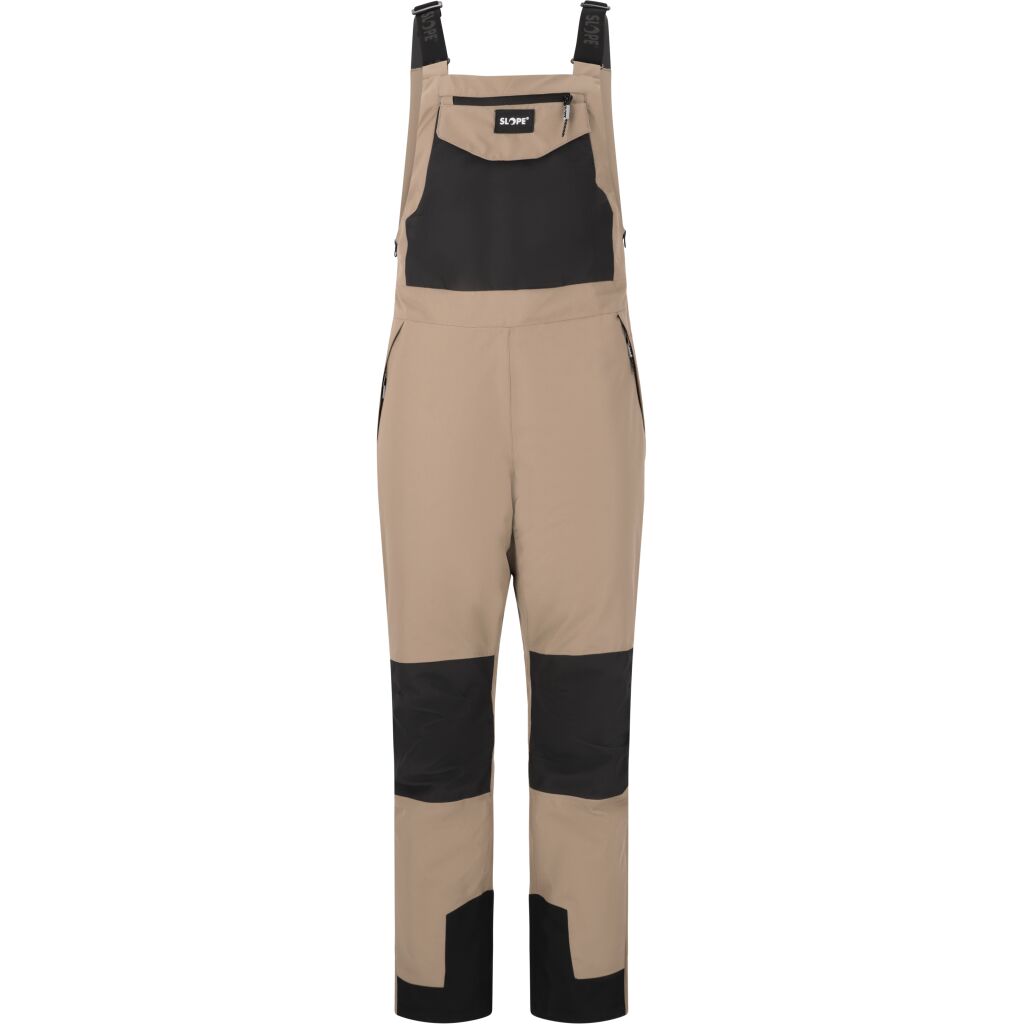 Slope Kenwood W Bib Pants W-pro 10000 - naisten toppahousut (ruskea)