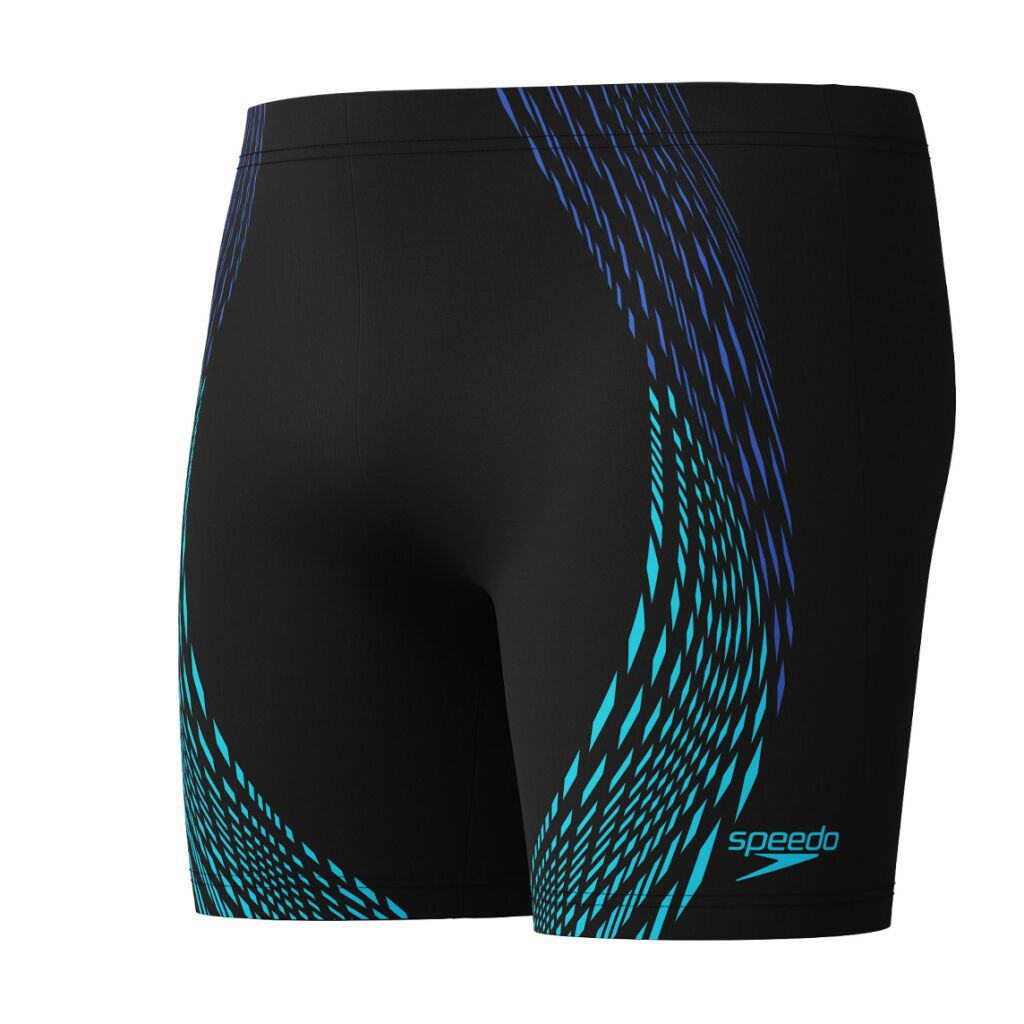 Speedo Duo Logo Print Mid Jammer M - miesten uima-asu (sininen)