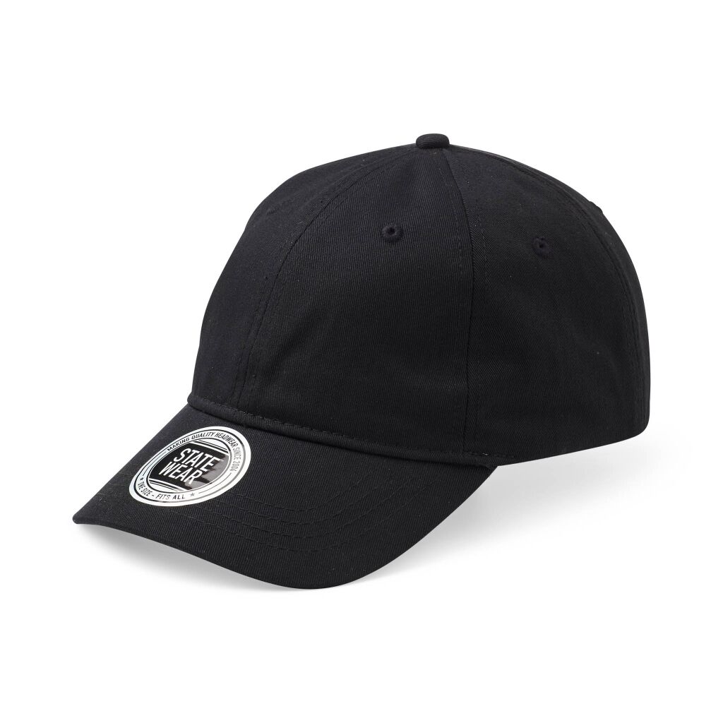 Statewear Oakland Kids Baseball Cap - lippis (musta) | Budget Sport