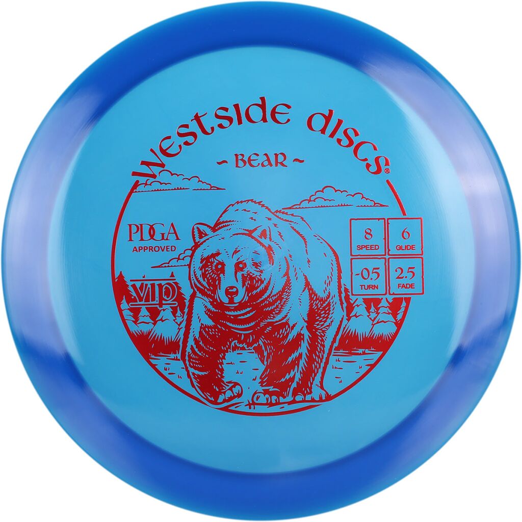 Westside VIP Bear Blue - frisbeegolf väylädraiveri (sininen) | Budget Sport