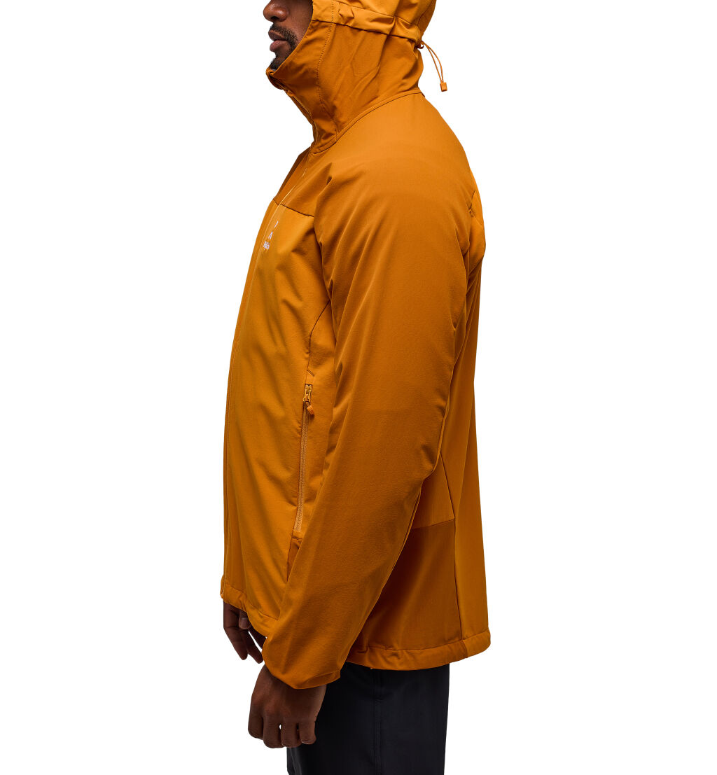 Haglöfs Morän Softshell Hood Men - Miesten softshelltakki | Intersport