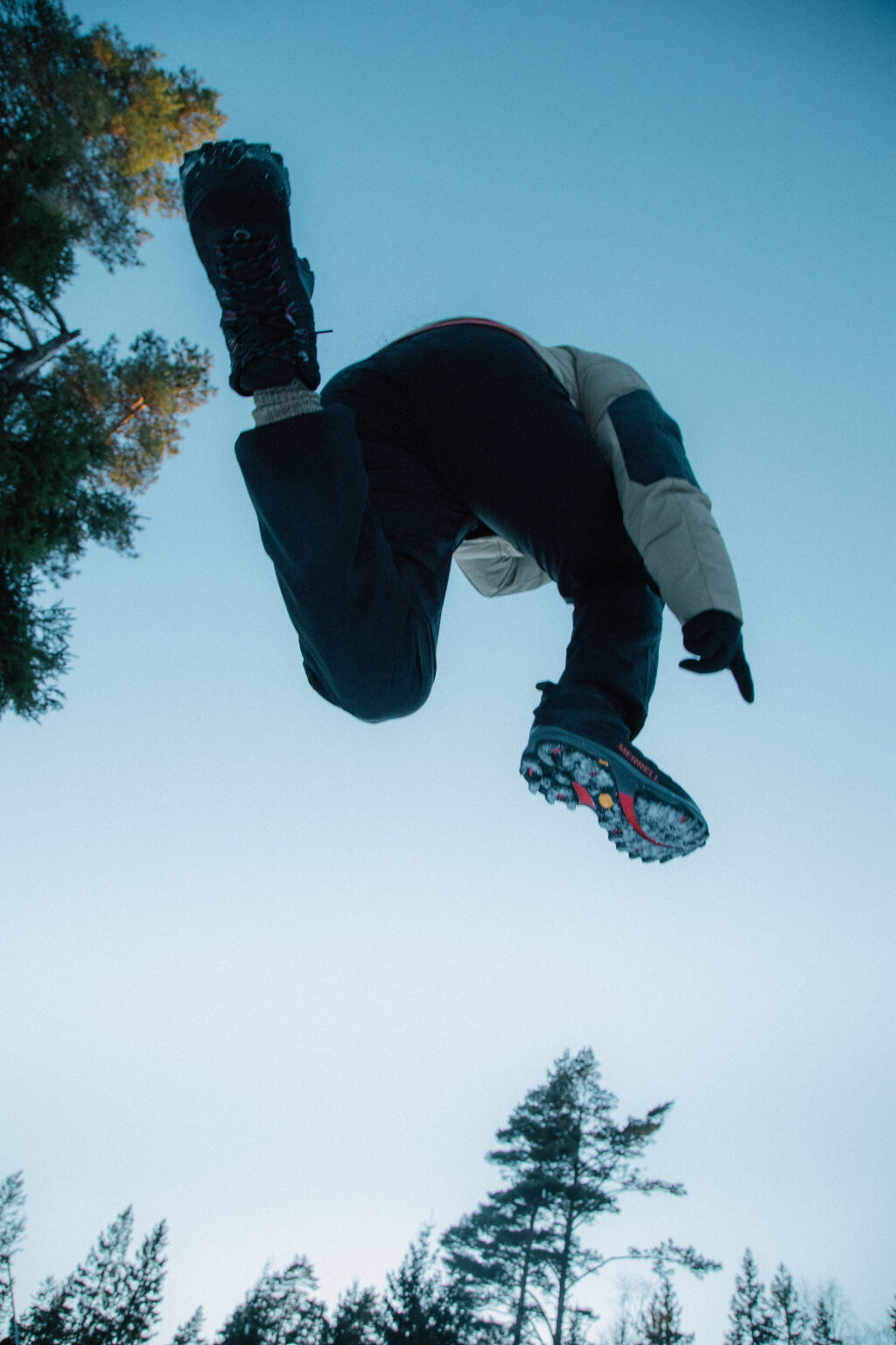 Merrell Moab Speed Mid Thermo Waterproof Spike M - Miesten nastakengät ...