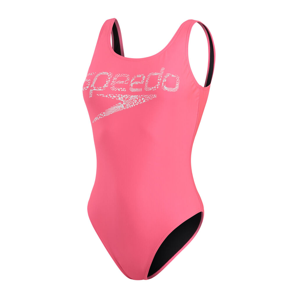 Speedo Logo Deep U-Back W - Naisten uimapuku | Intersport